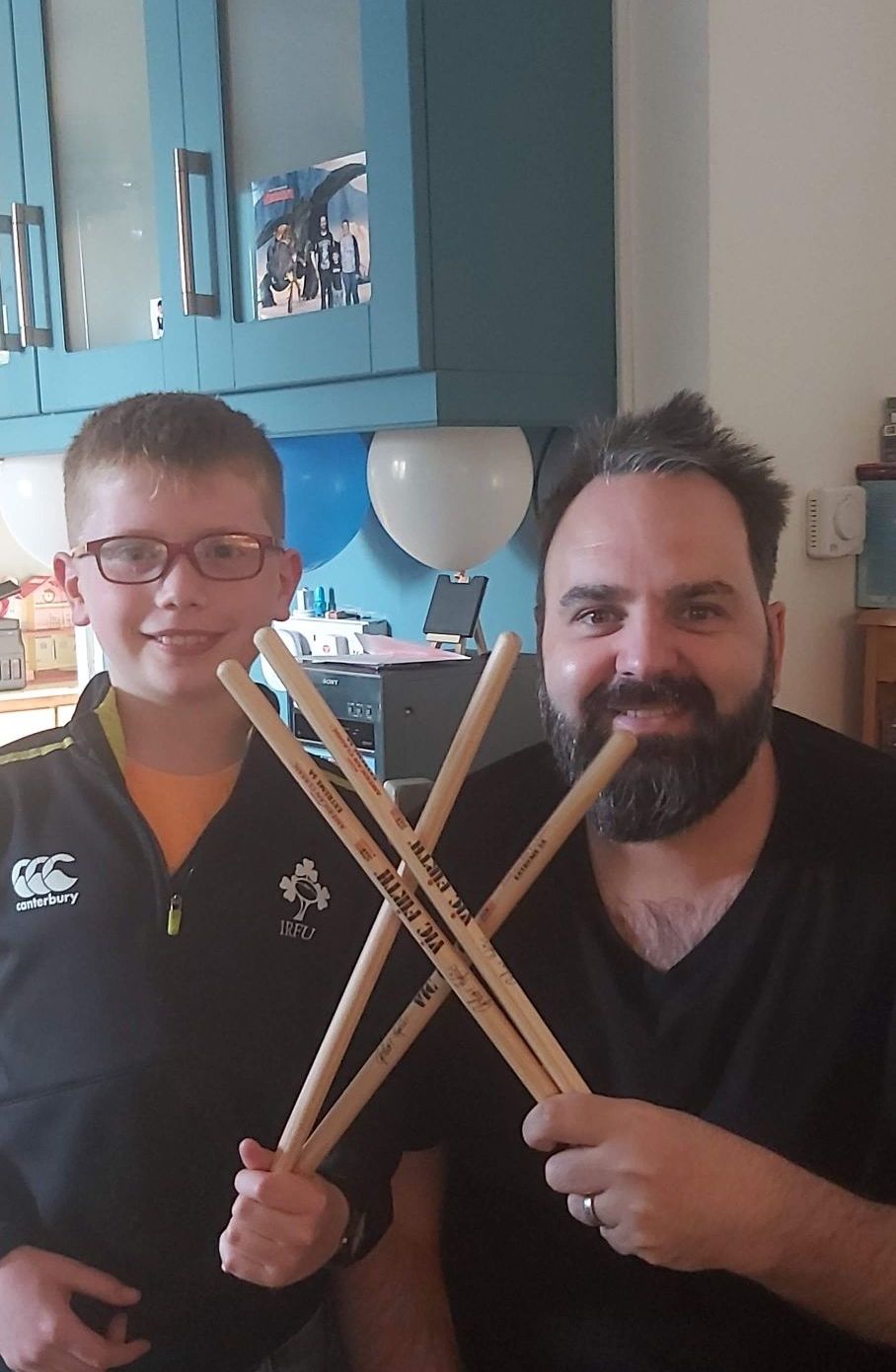 Graham Hopkins – Irish Drumming Legend …..& my cool uncle! – Logan ...